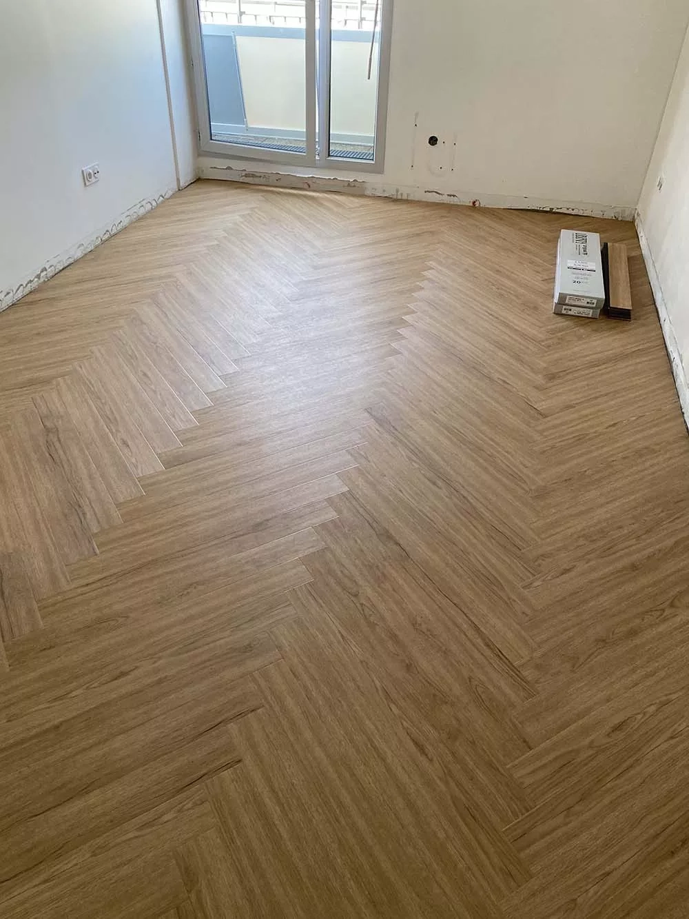 Lame PVC en pose chevron - MATSEN II